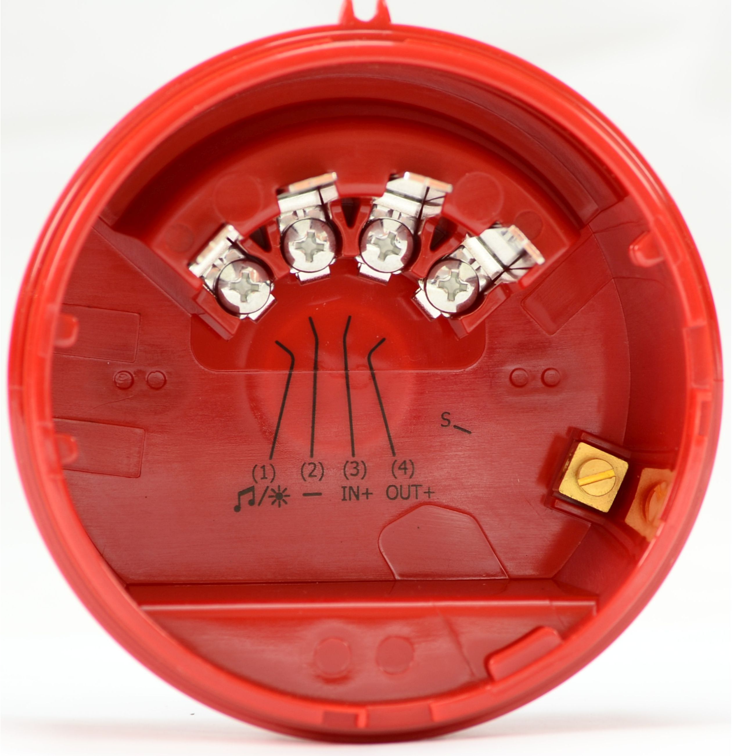 Inim Sirena conventionala incendiu, IP 65 - IS0010RE