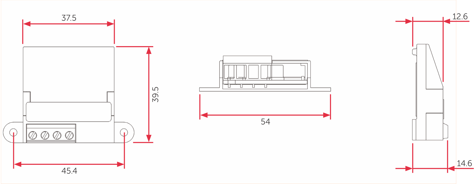 Inim Micromodul adresabil cu o intrare / o ieșire supervizata protocol Enea – EU311